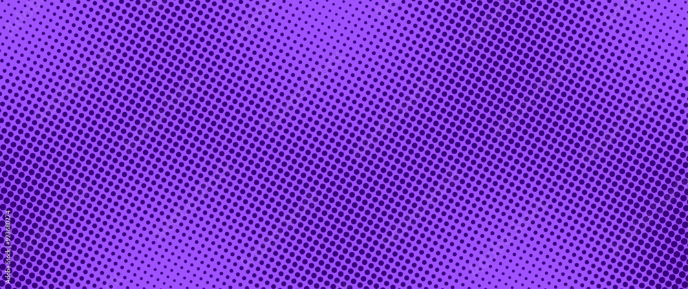Violet halftone gradient dotted texture. Abstract comic style ...