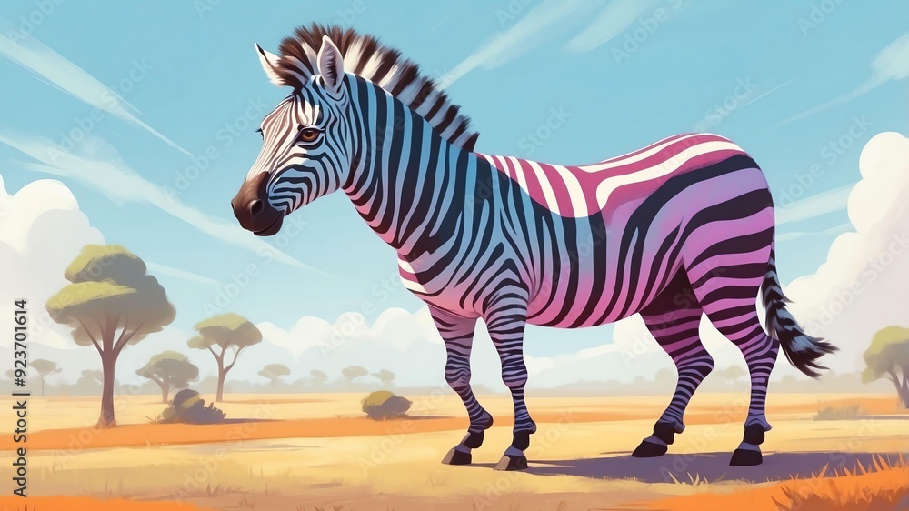 zeke the zephyr zebra a zebra with the power to contro game concept ...