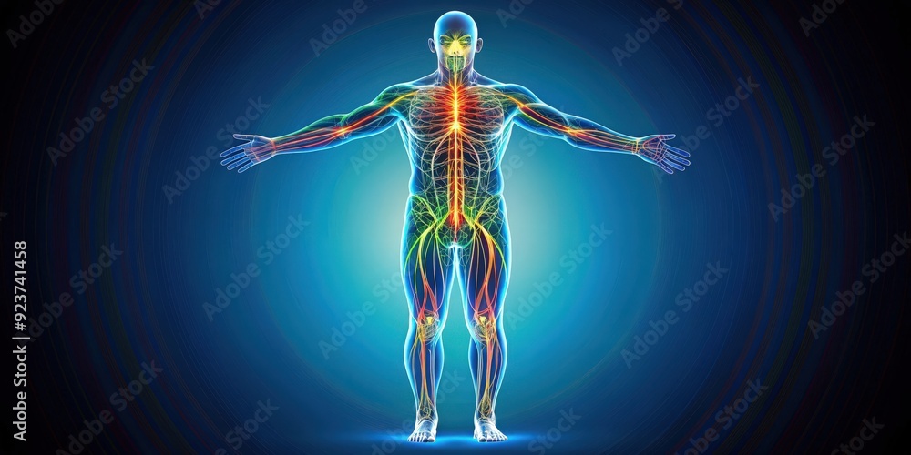of meridians in the human body connecting energy flow, Meridians ...