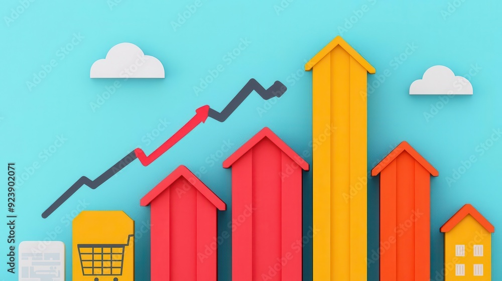 Strategic roadmap visualizing an e-commerce platform's growth ...