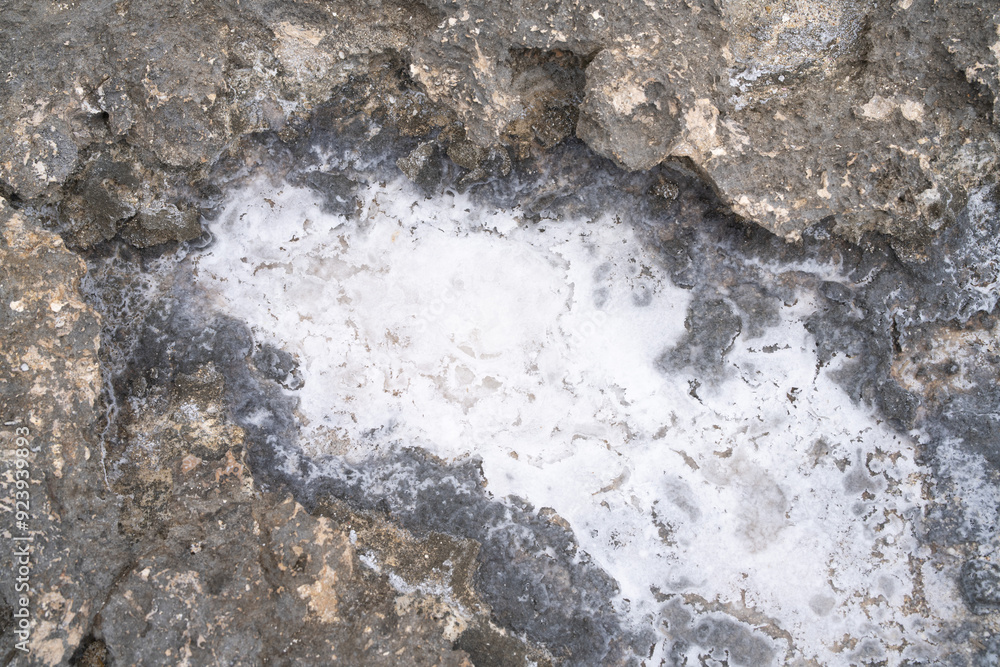 Haloclasty (also called salt weathering) is a type of physical ...