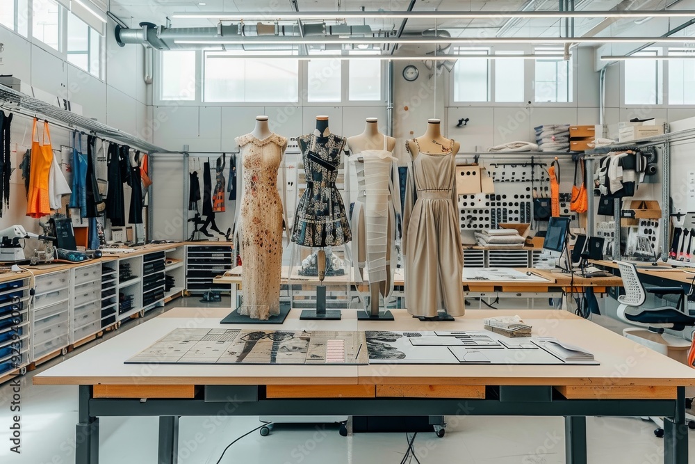 AI-Driven Fashion Design Studio: A fashion studio using AI tools to ...