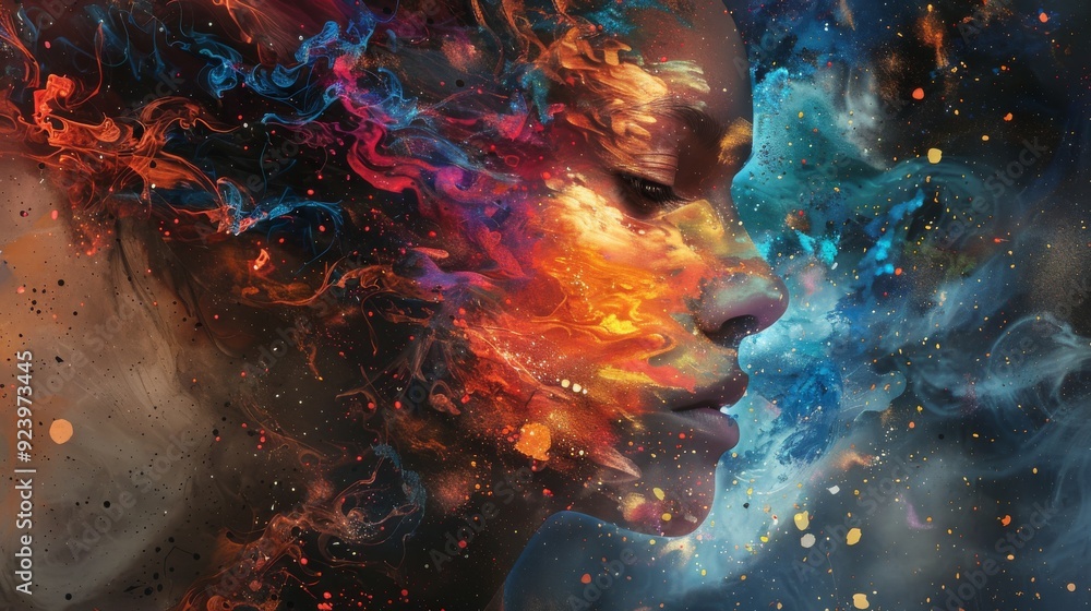 AI-Enhanced Artistic Collaboration Platform: A digital platform where ...