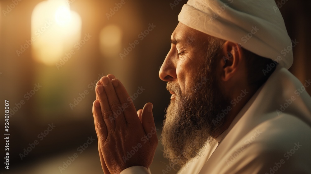 People of different religions praying together, expressions of peace ...
