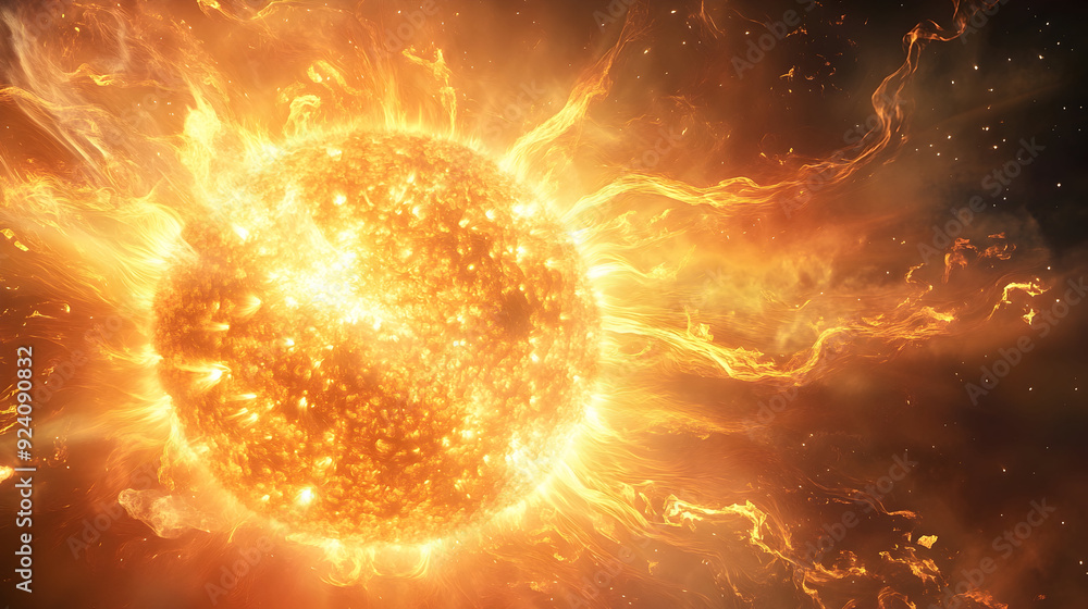 The Sun: Heart of the Solar System - A close-up view of the Sun ...