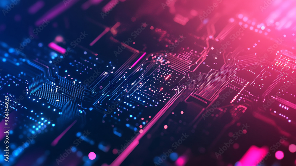 Technology Abstract Background: A modern, abstract background featuring ...