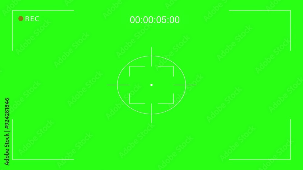 Video Recording frame layout viewfinder, mirrorless cam viewfinder ...