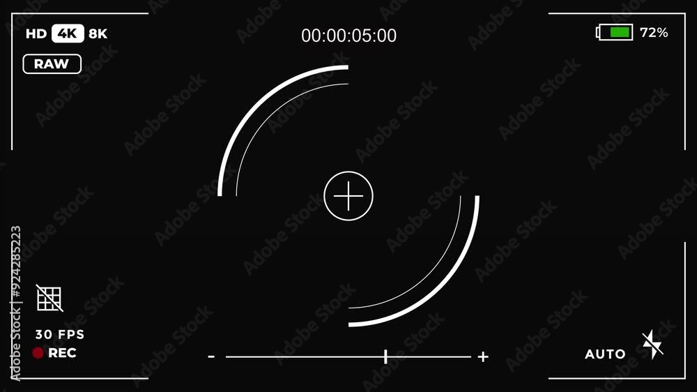 Camera Digital Viewfinder Recording Preview Screen, Camera viewfinder ...