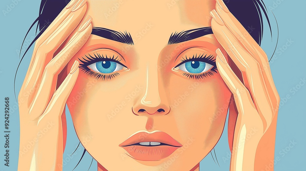 Eye Health Exercises Infographic on exercises to reduce eye strain from ...