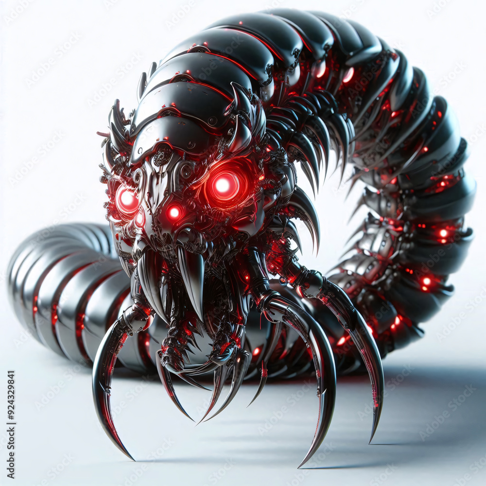CENTIPEDE robot, a robotic monster cybernetic predator machine from Sci ...