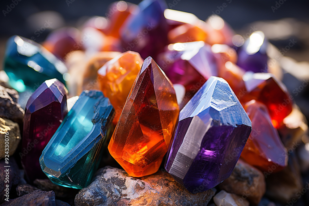 captivating beauty of minerals, crystals, and semi-precious stones ...