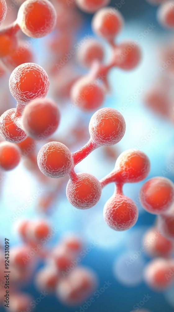 Microscopic image of yeast cells, with budding visible, representing ...