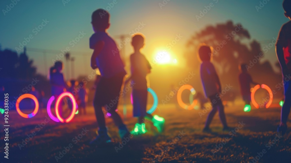 Glow-in-the-Dark Sports: Organize a night game of soccer, frisbee, or ...