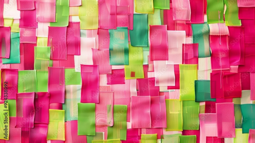 A modern interpretation of root patterns with a blocky pixelated ...