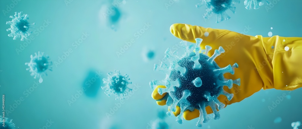 conceptual photography visualizing how effective cleaning and ...