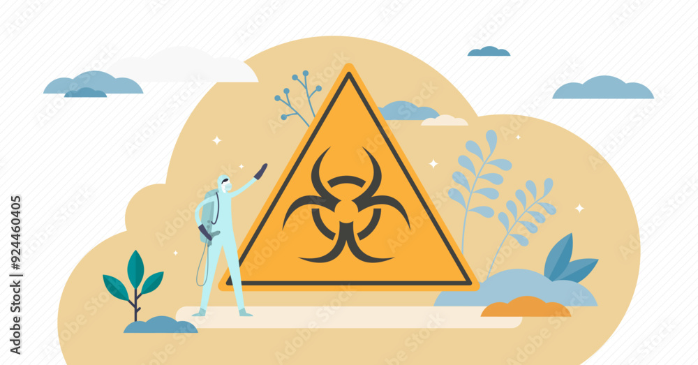 Virus infection outbreak sign illustration, transparent background ...