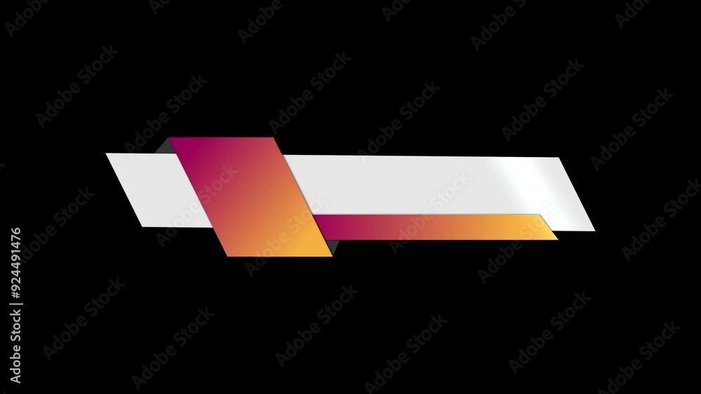 Lower Third animation in 4k. Cool simple modern designed lower third ...