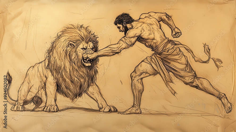 Judges: Samson’s Marriage and Riddle, Samson on Way to Timnah ...