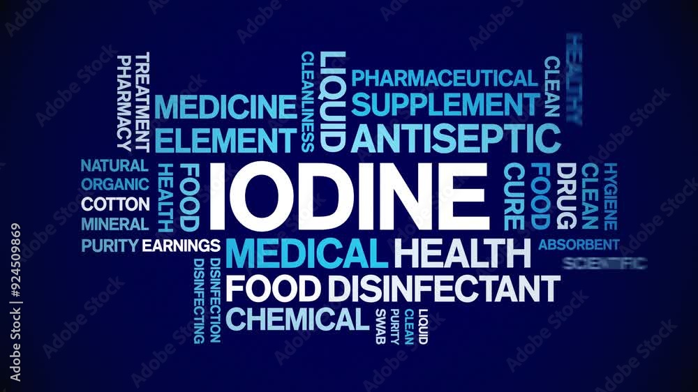 iodine animated word cloud;text design animation tag kinetic typography ...