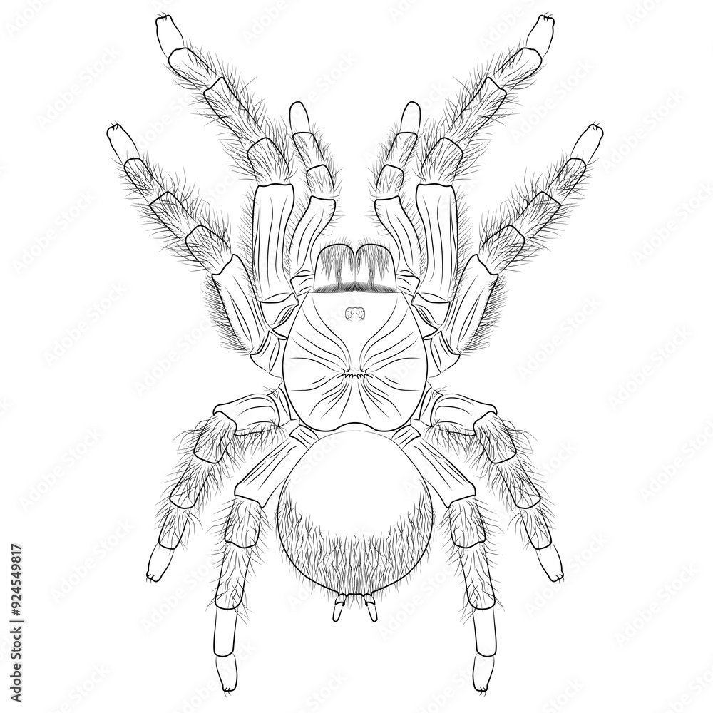 Goliath birdeater, Theraphosa blondi belongs to the tarantula family ...