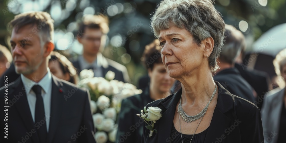For funerals, ceremonies, and graveyard sorrow, men carry coffins with ...