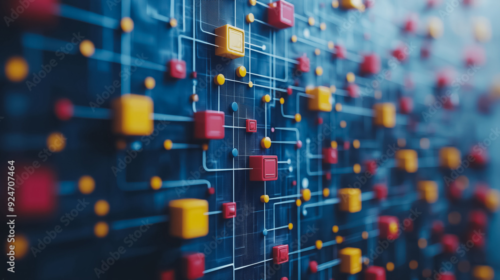 Complex and disorganized management scenario, featuring a chaotic ...