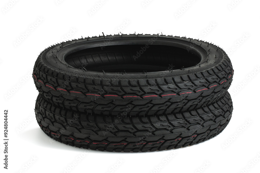 Tubeless tires, electric bikes with aggressive tread pattern designed ...