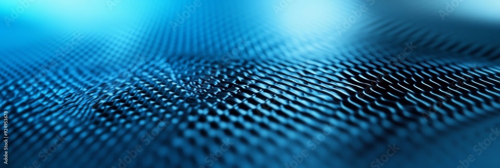Abstract Blue Grid Texture Background - A close-up abstract background ...