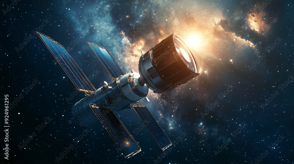 Advanced AI-Powered Space Telescope Capturing and Analyzing Cosmic Phenomena for Deep Space ...