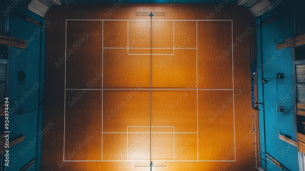 Indoor Soccer Field Overhead View - An aerial view of a indoor soccer ...
