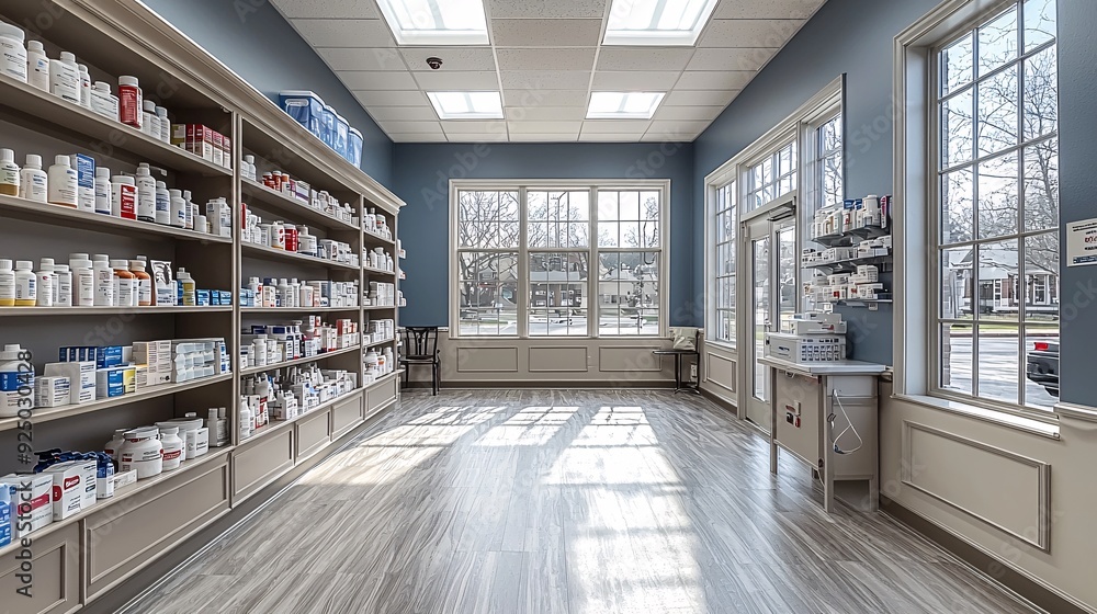 Geriatric Dispensary Room: A dispensary room tailored for elderly ...