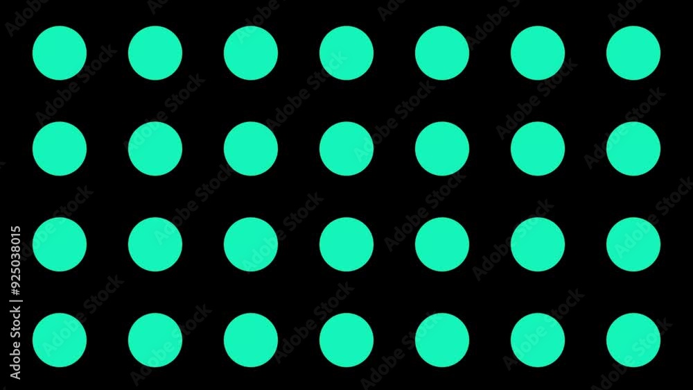 Dynamic Disco Strobe Light Animation. Animated Flashing Circles with ...