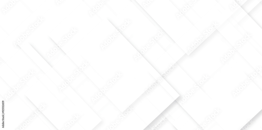 Modern Abstract white background design with layers of textured white ...