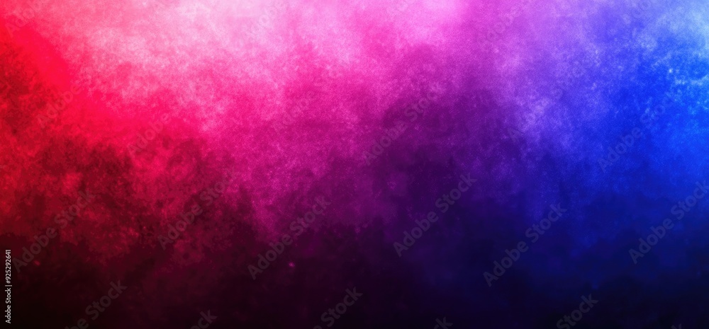 Red, purple, and blue gradient background with blurred edges, light ...