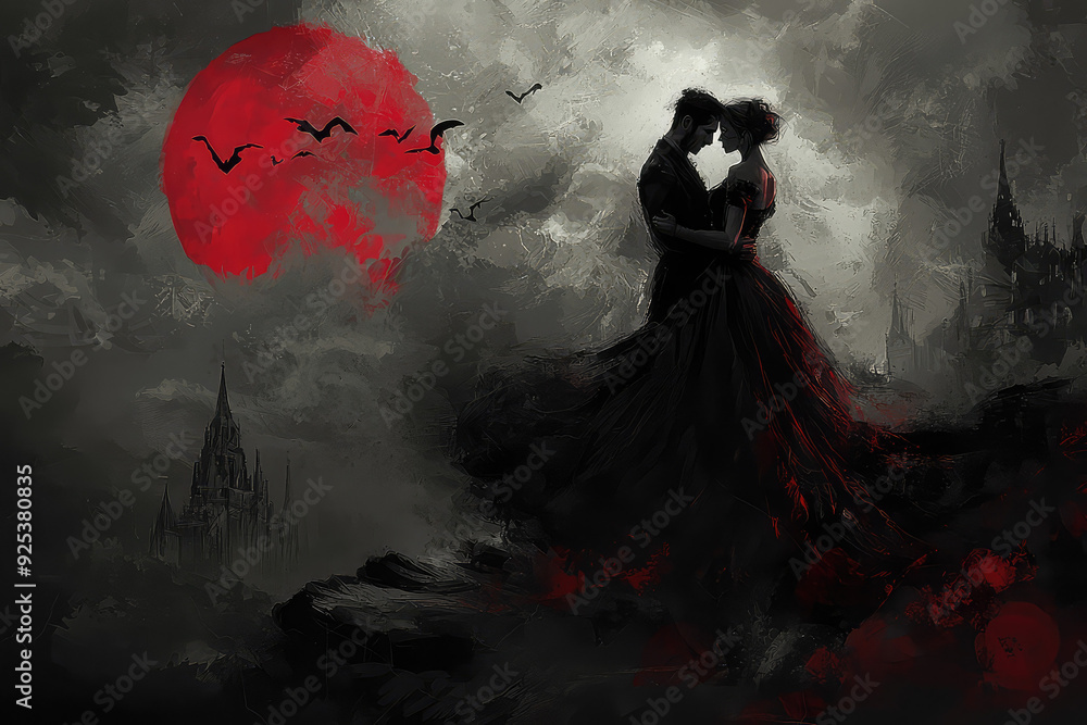 In the Shadow of Eternal Twilight: A Dark Romance Amidst an Enigmatic ...