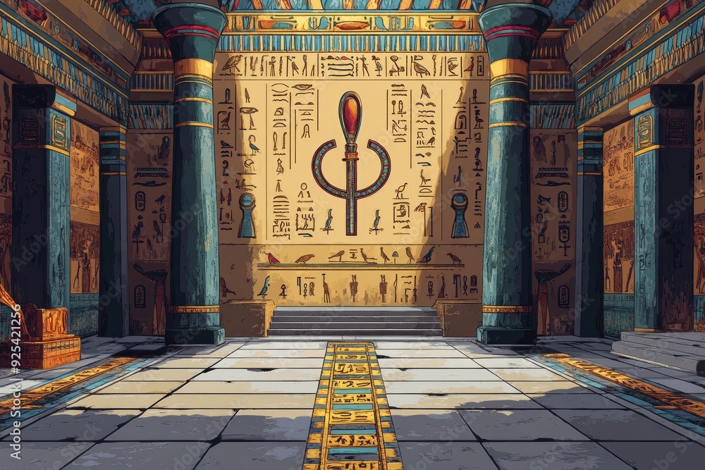 Ankh Ancient Temple Ancient Egyptian, Coptic Christianity Religion ...