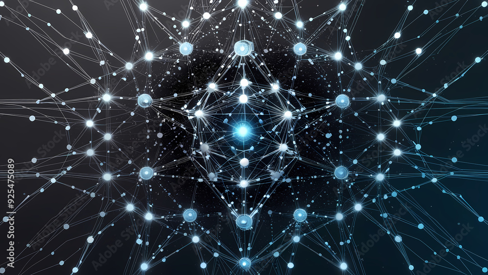 Unveiling Futuristic Designs and Abstract Networks in High-Tech Digital ...