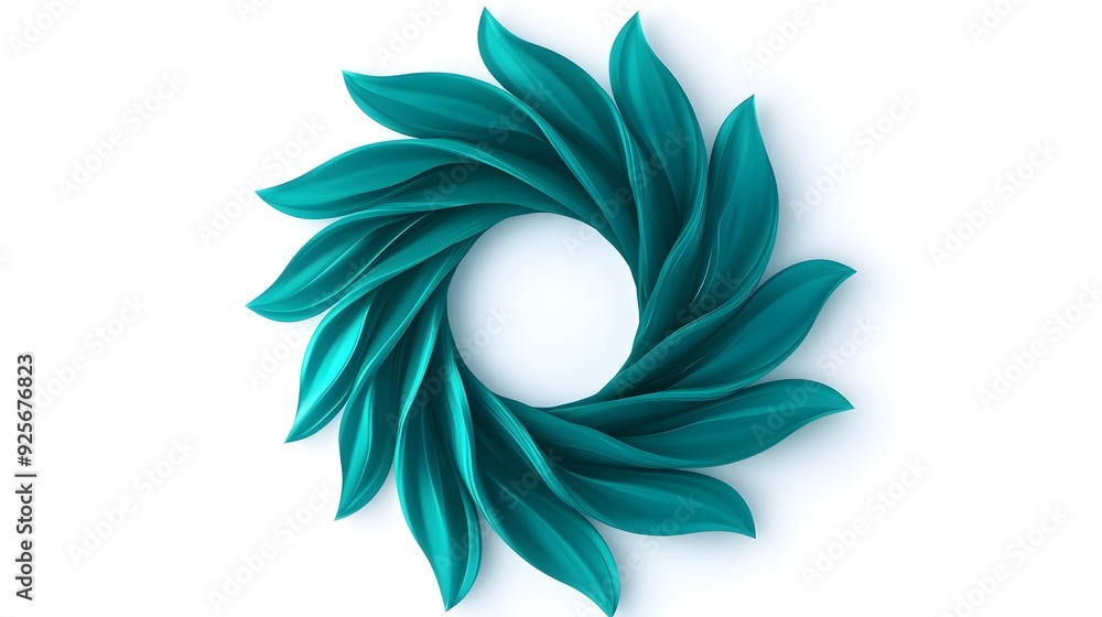 Elegant conference logo with a circular motif and balanced typography ...