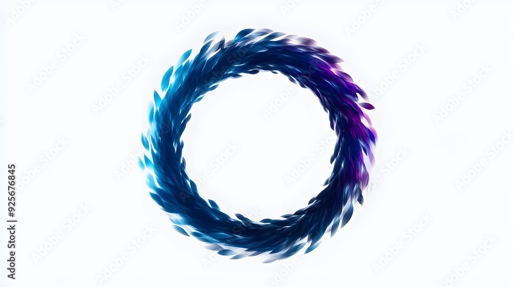 Elegant conference logo with a circular motif and balanced typography ...