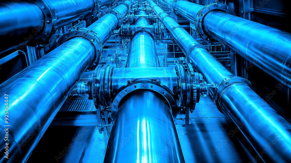Advanced Industrial Piping System for Energy Transportation and Power ...