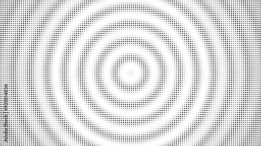 Dynamic circular seamless looping animation. Moving circles and ...