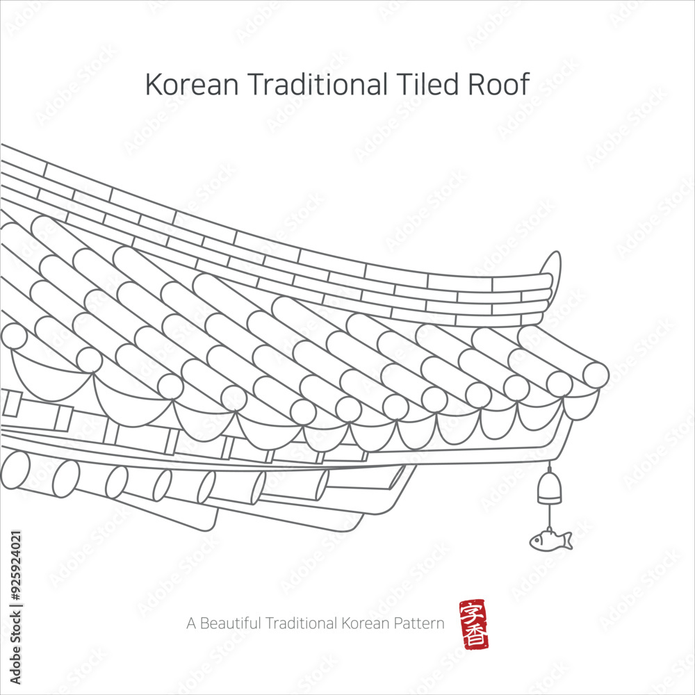 Design of Korean Traditional Periods and Houses, Hanoks, and Roof ...