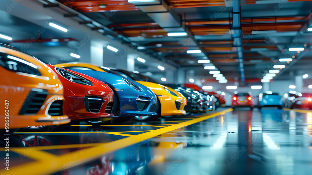 Sports car showcased in an auto expo image luxury vehicles on display ...