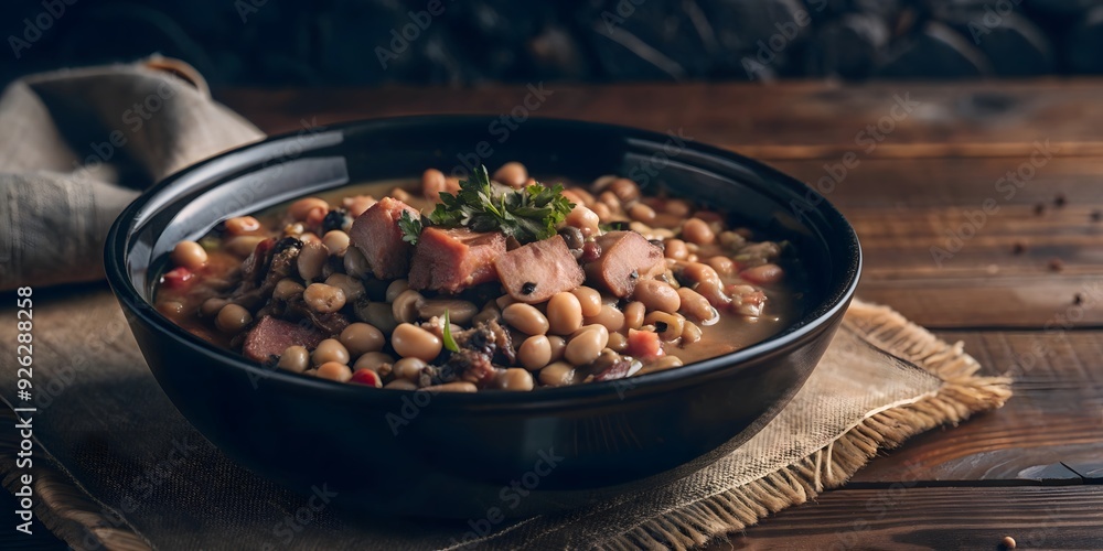 soul food, Black-eyed Peas, savory, stewed, southern, tender, smoky ...