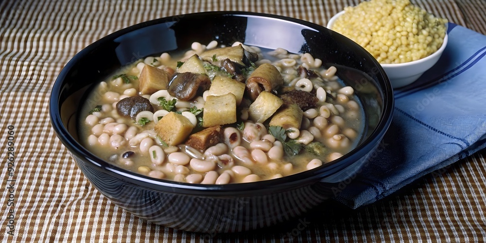 soul food, Black-eyed Peas, savory, stewed, southern, tender, smoky ...