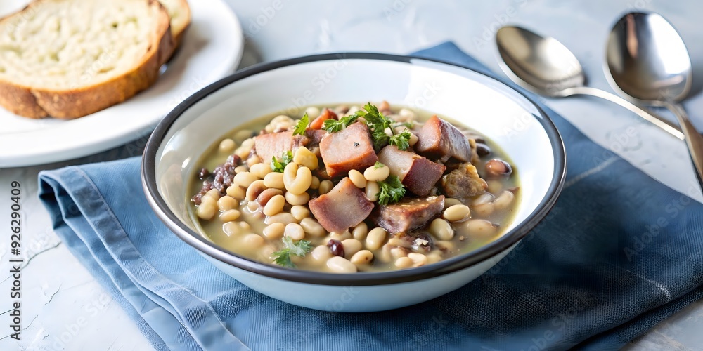 Foto de soul food, Black-eyed Peas, savory, stewed, southern, tender ...