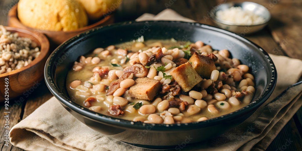 soul food, Black-eyed Peas, savory, stewed, southern, tender, smoky ...