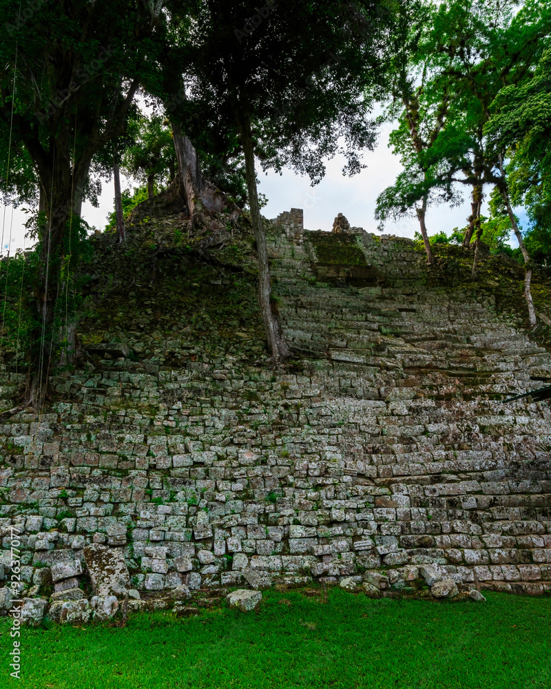 Copan Ruinas, an archaeological site of the Maya civilization in ...