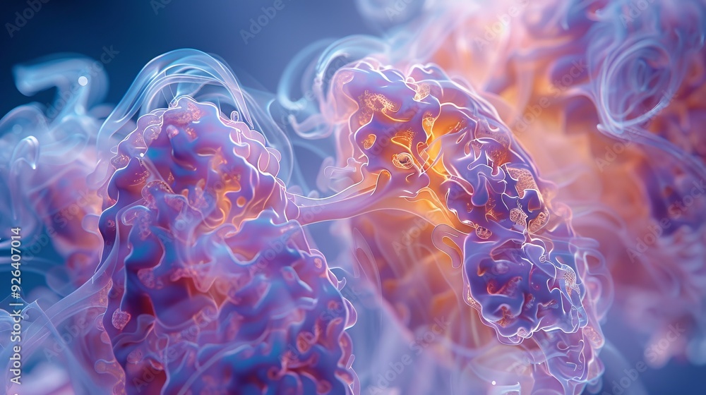 Showcase the process of exhalation, illustrating how the diaphragm and ...