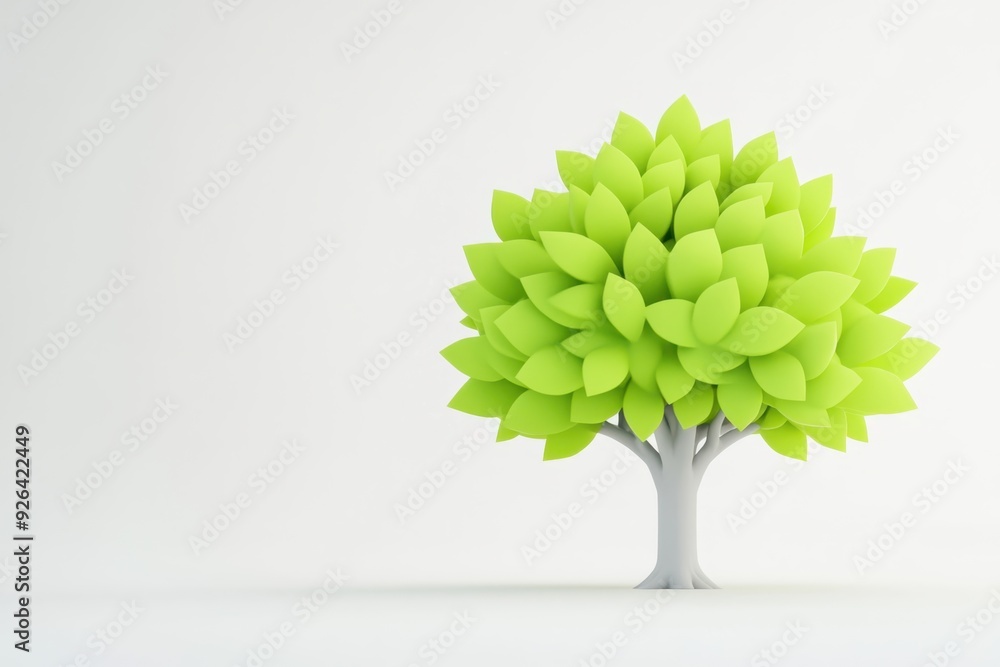 Branching tree, product diversification, expanding market reach, 3D ...